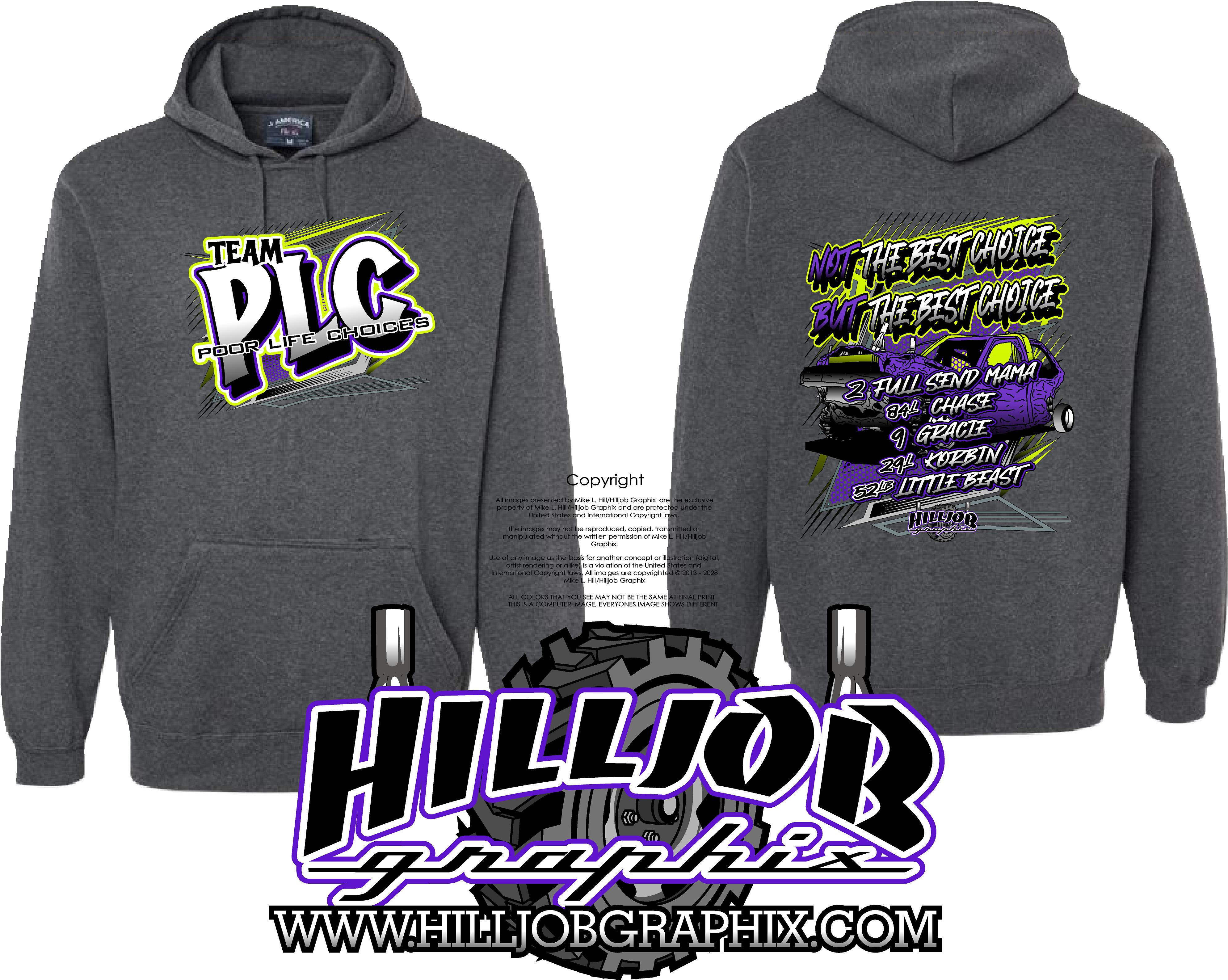 #234 Team PLC Tailgate Hoodie – Hilljob Graphix